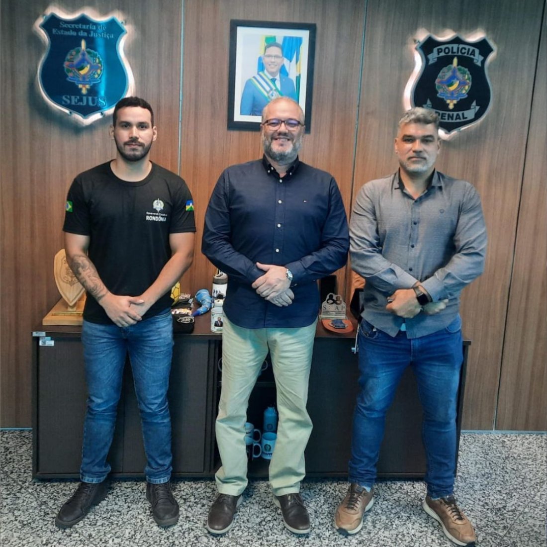 Secretário da Sejus atende pedido do Singeperon e ajusta... - Sindicato ...